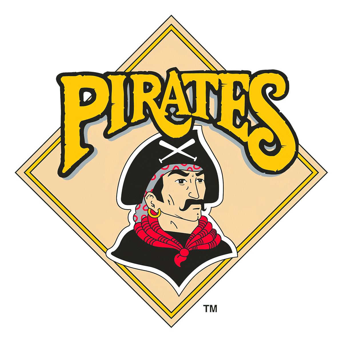 Pittsburgh Pirates Logo 1987 1996 FREE PNG Logos
